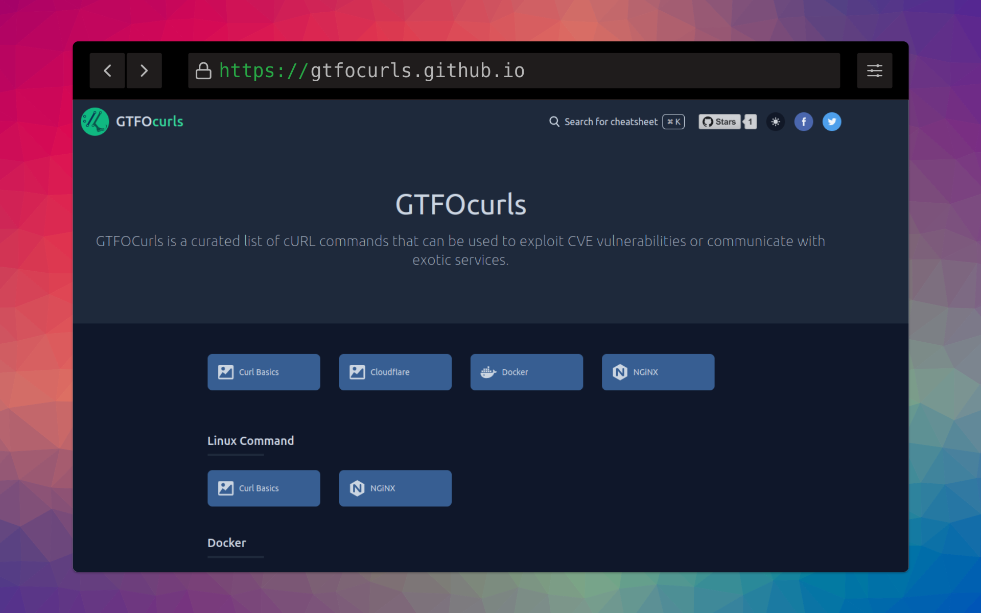 Gtfocurls Quick Curl Reference Cheat Sheet